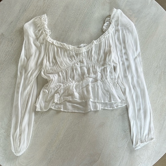 Sophie Rue | Tops | Sophie Rue White Blouse | Poshmark